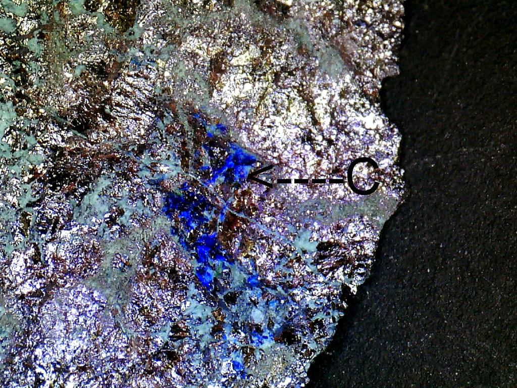CSMS GEOLOGY POST: CONNELITE: ANOTHER RARE BLUE COPPER MINERAL