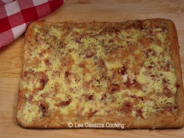 Big Mamma's Italian American Cooking: ROMAN PIZZA CARBONARA