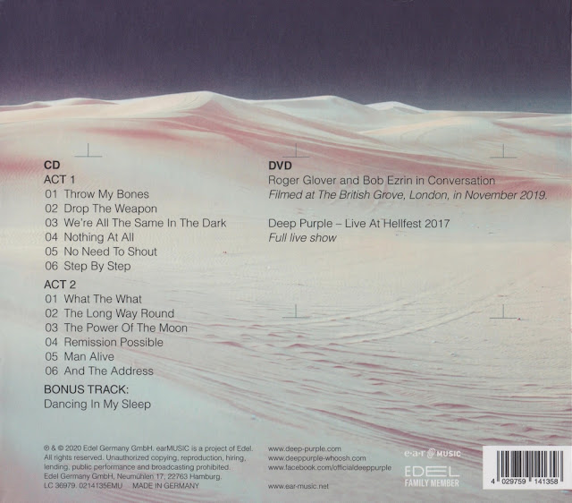 Classic Rock Covers Database: Deep Purple - Whoosh (2020)