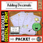 Using Riddle Sheets in Your Math Centers