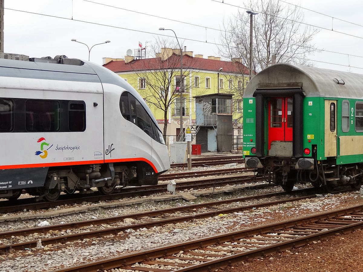 Świętokrzyskie Elfy. EN96-002 na stacji Kielce. | Kolejowe Kielce