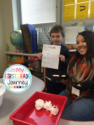 My First Grade Journey: Our In-School Snow Day