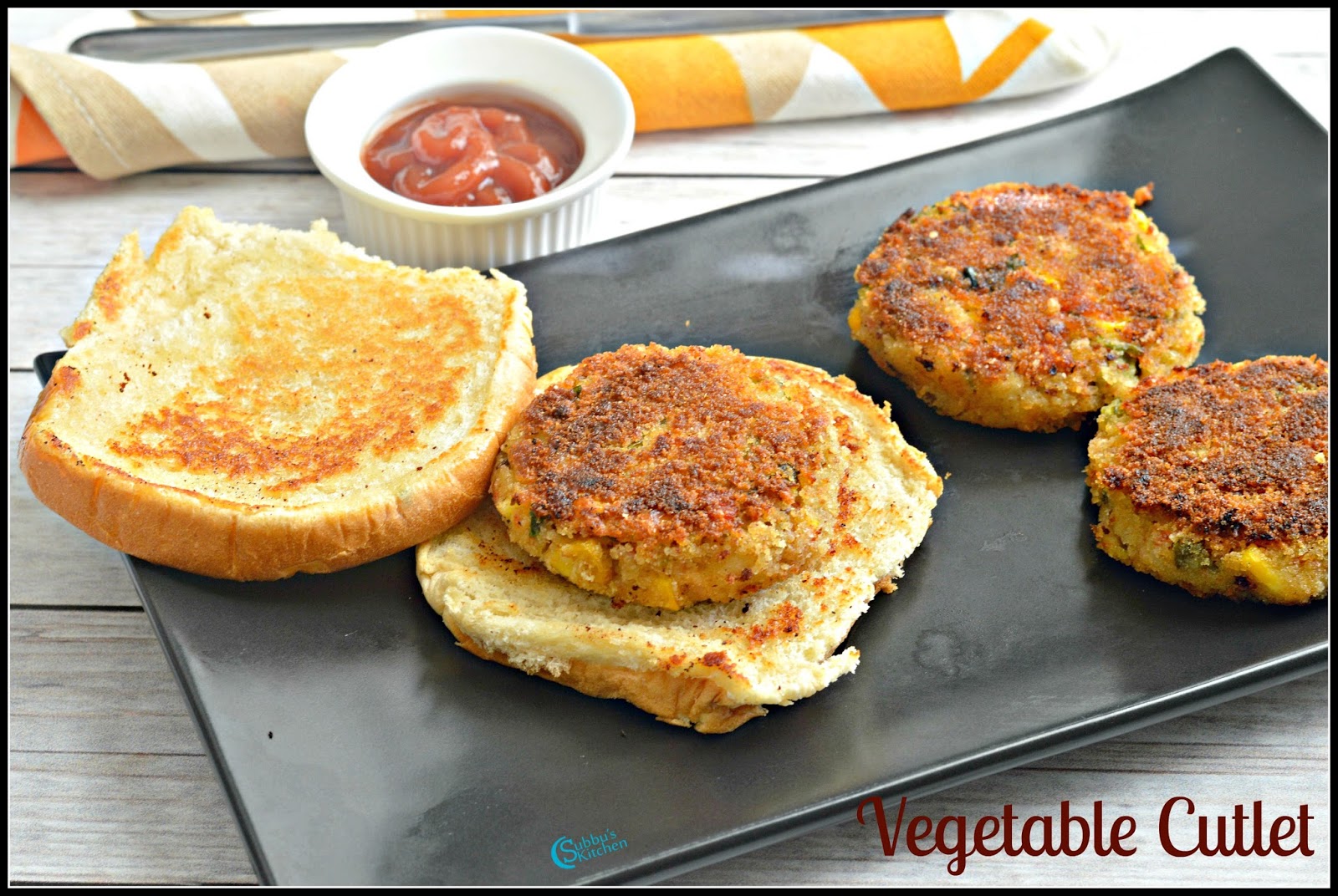 Vegetable Cutlet - Subbus Kitchen