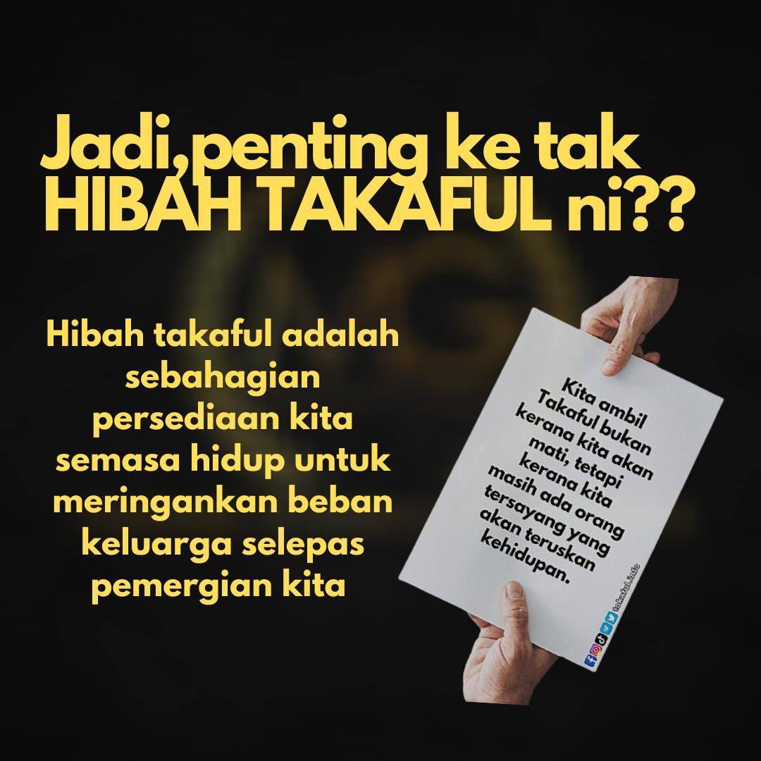TAKAFUL & HIBAH. FOR ALL FOR LIFE: HiBAH DARI SUDUT PANDANGAN KAMI