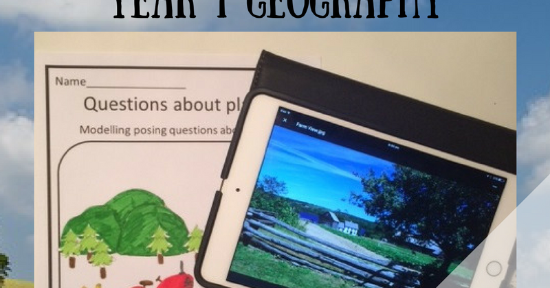 Year 1 Geography with QR Codes | Foundation into First