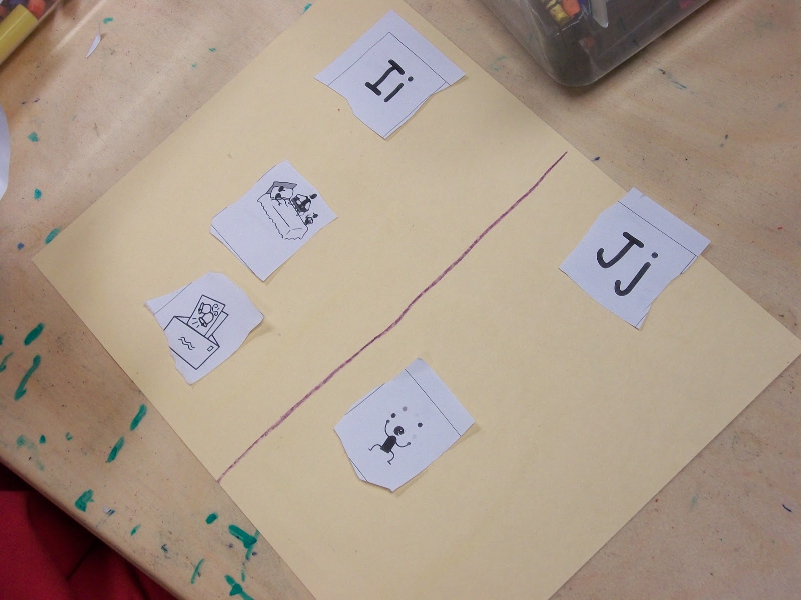 Keeping Up with the Kindergartners: The Letters I and J