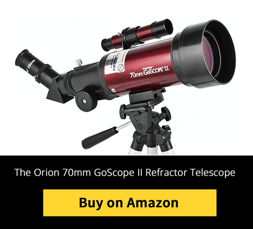 Beginner Telescope Reviews: Orion 70mm GoScope II Refractor Review
