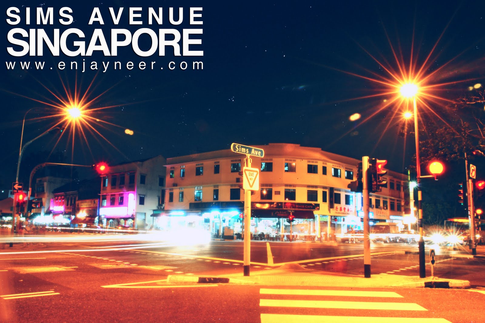 Jaypee David Photography: Sims Avenue Geylang Singapore Night