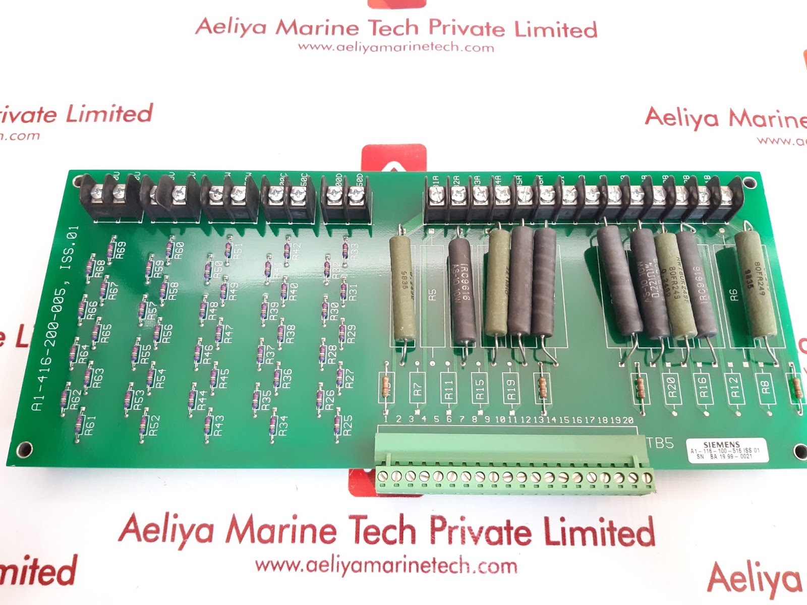 SIEMENS A1-116-100-516 PCB CARD ISS 01 - Aeliya Marine