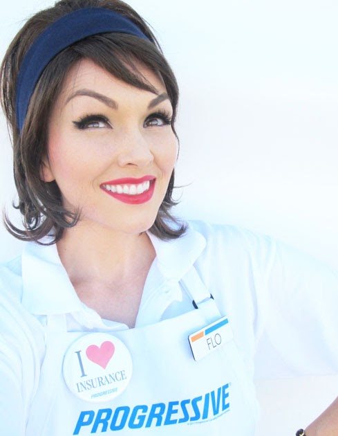 kandeej.com: How to Look Like Flo the Progressive Lady