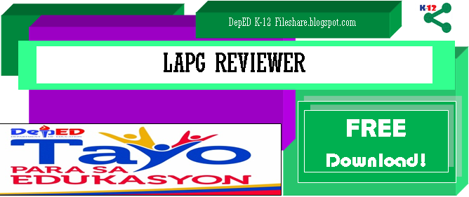 LANGUAGE ASSESSMENT FOR PRIMARY GRADES (LAPG) REVIEWER - DepED K-12 ...
