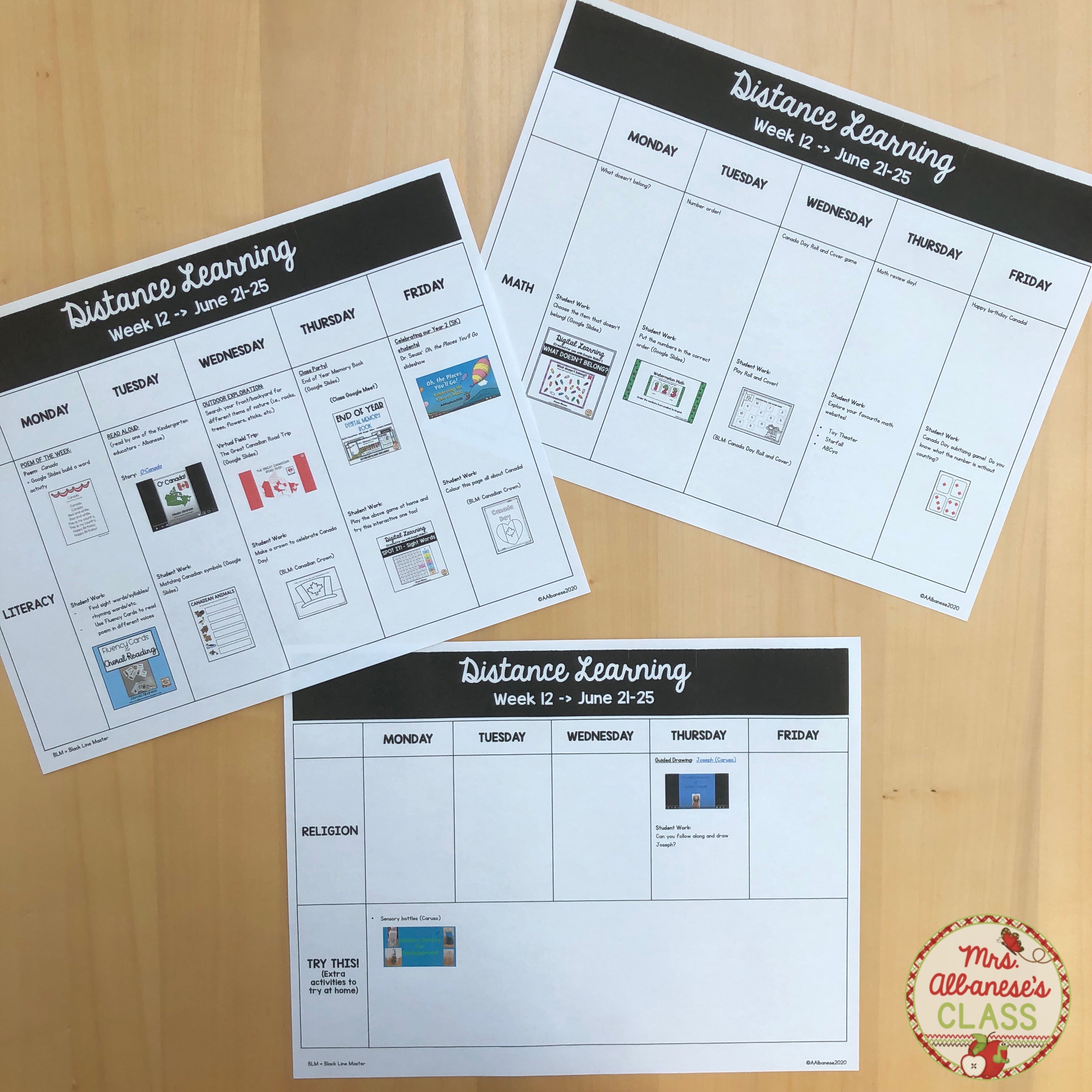 Distance Learning in Kindergarten {as best as possible!} | Mrs ...