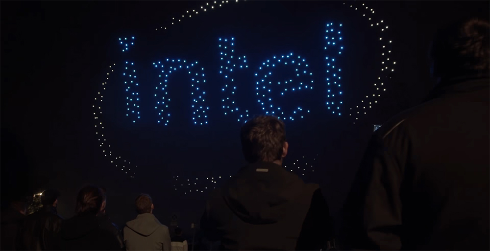 Intel Shooting Star - First drone designed for arts, entertainment and ...
