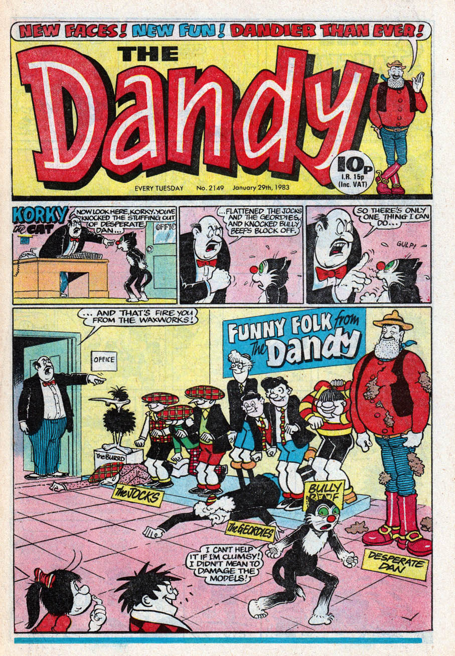 BLIMEY! The Blog of British Comics: Desperate Dan's long road to cover ...
