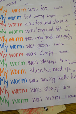 From The Hive: Ww worm day- preschool style