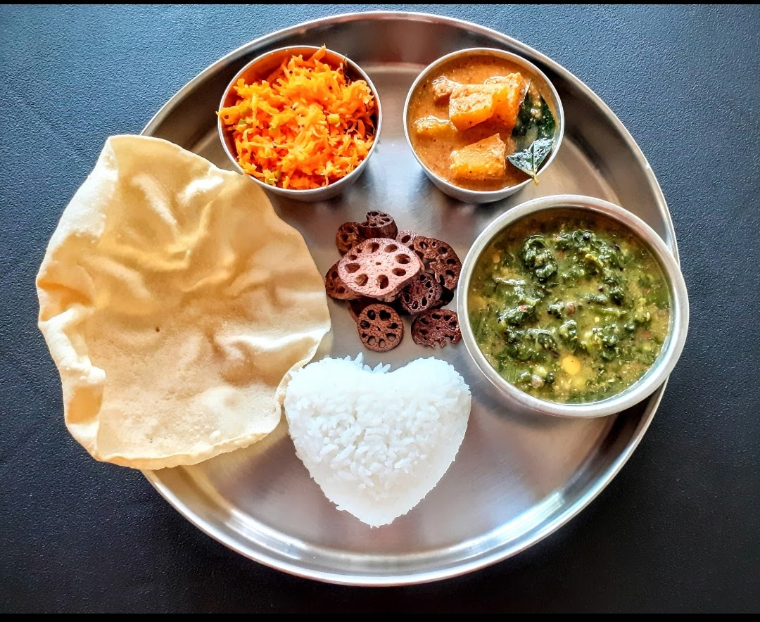 Rajjo's Kitchenn: THAALI IDEAS (PALAKKAD MINI THAALI)