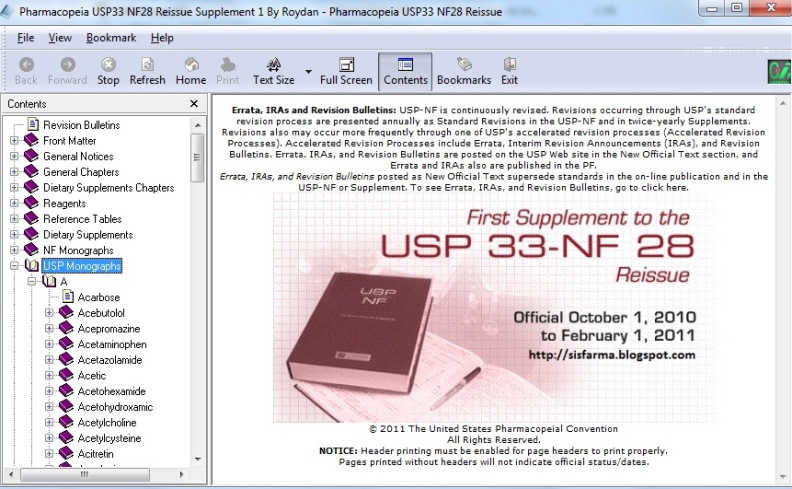 USP33 NF28 - 2010 | Thư viện Tài liệu Y Dược
