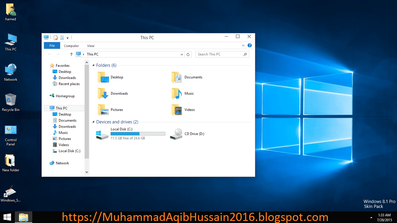 Windows 10 Skin Pack for Windows 7/8/8.1 | Free Download Games & Softwares