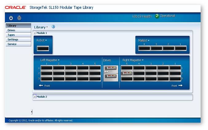 Oracle Unveils StorageTek SL150 Modular Tape Library
