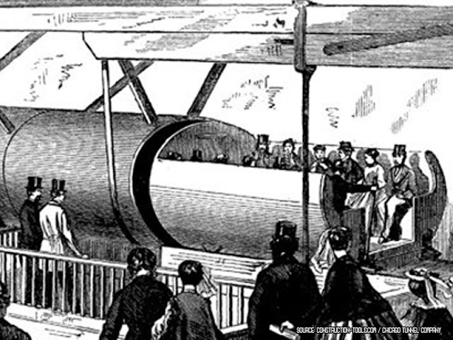 Pneumatic Tube High-Speed Transport (1865) - FutureLapse - Envisioning ...