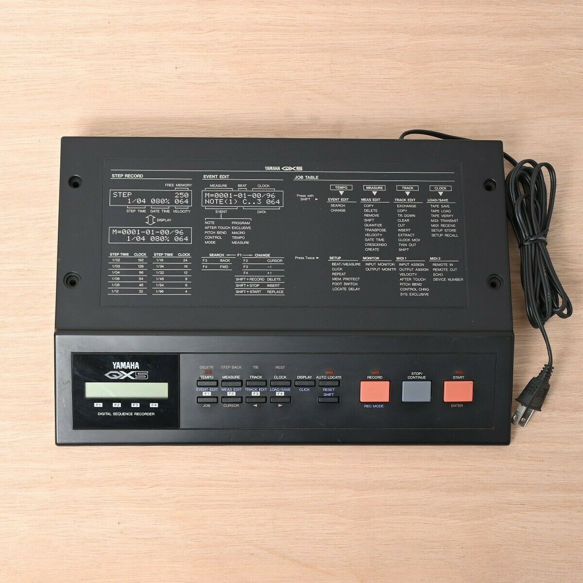 MATRIXSYNTH: YAMAHA CS5 Synthesizer SN 1972 w/ QX5 Sequencer SN 2212