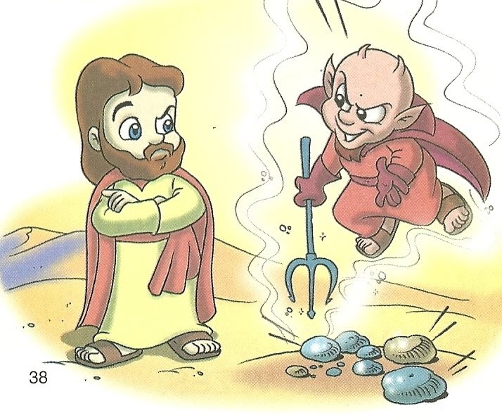 Cantinho dos Anjos: Evangelho de Mateus 4,1-11