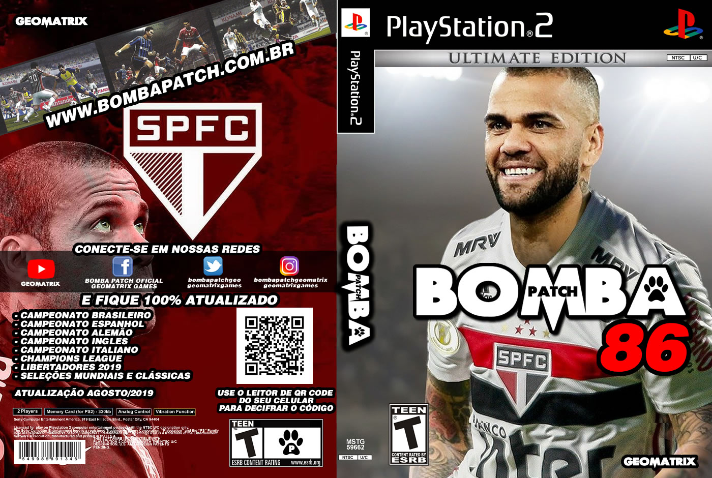 BOMBA PATCH 86 - AGOSTO - PES BRASIL 079