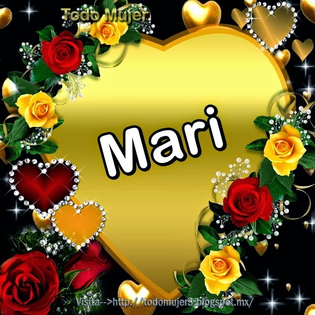 Todo Mujer: CORAZONES ORO LETRA M