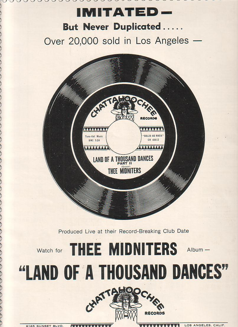 You Found That Eastside Sound: EASTSIDE BANDS - THEE MIDNITERS