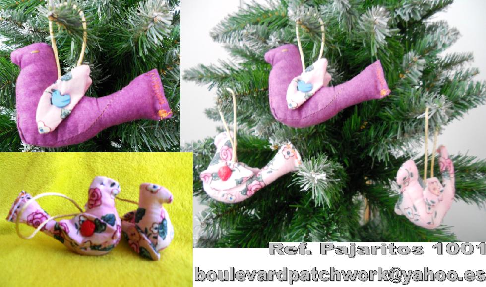 Boulevard del Patchwork: Adornos Navidad