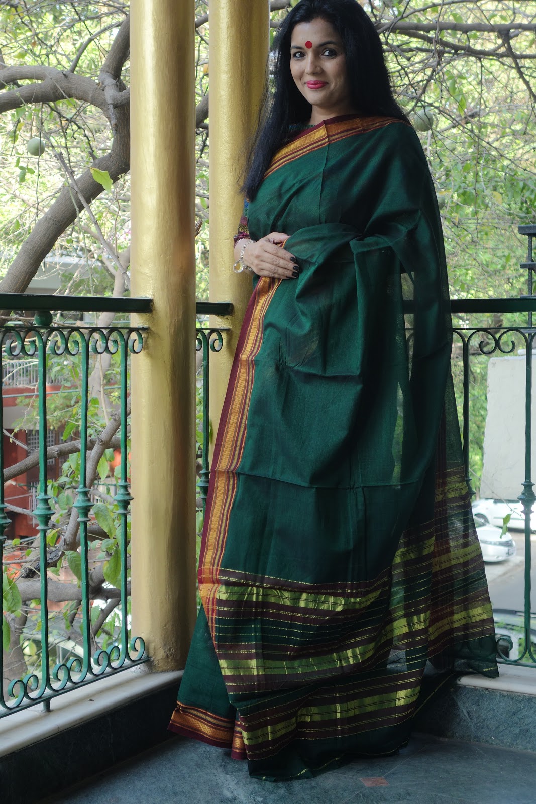 Sohum Sutras: Ilkal and Puneri saree