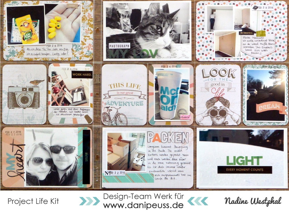 :: danipeuss.de :: BLOG: Project Life Layouts von Nadine | Juli PL-Kit