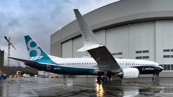 Boeing rolls out first 737 MAX prototype - jetflightpro