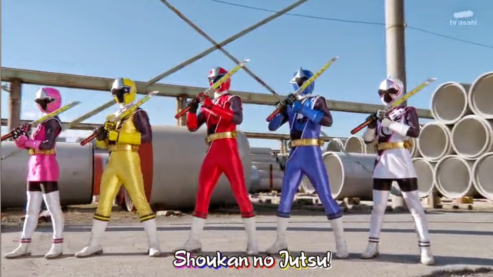 Red and White Sentai: Ninninger Vs Kamen Rider Drive - Photos