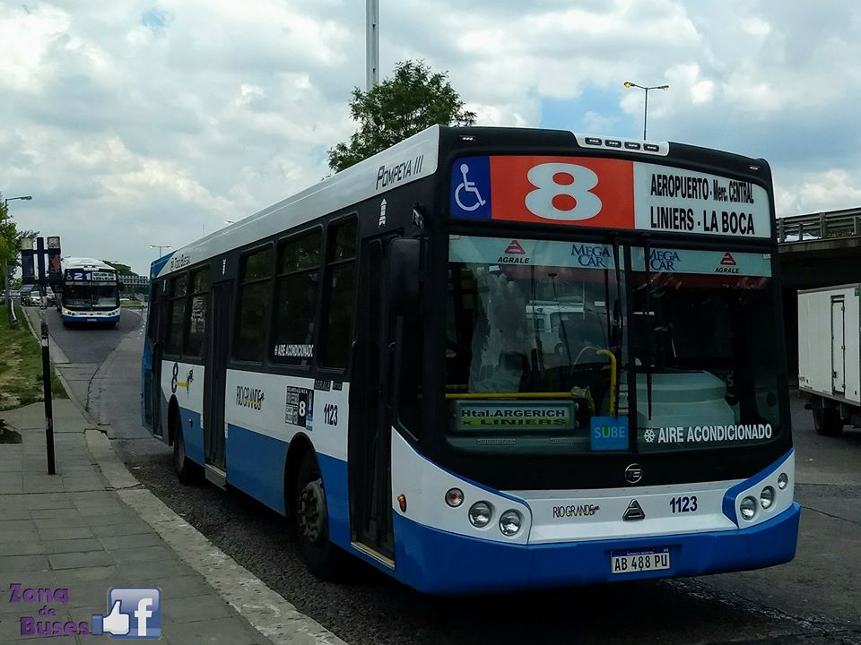 Colectibus - Zona de Buses: LINEA 8