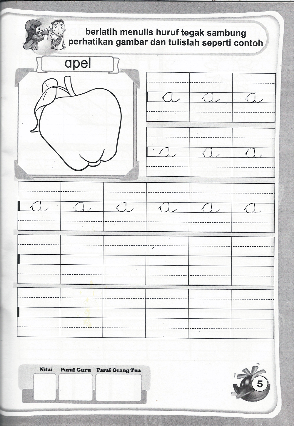 Baru 38+ Contoh Huruf Sambung