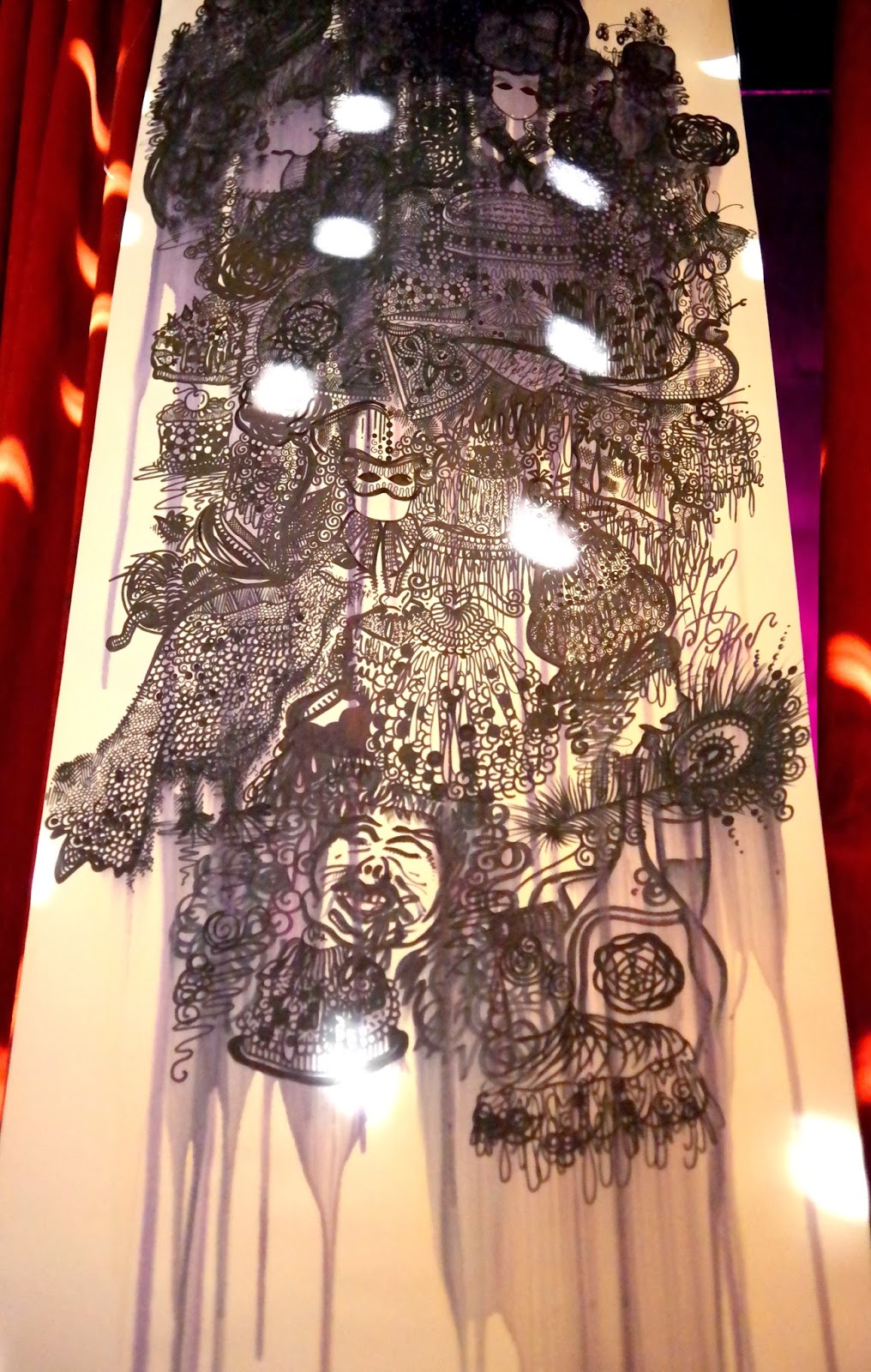 Jiwon Oh Display Mural Illustration: Immersive Theatre Set Design ...