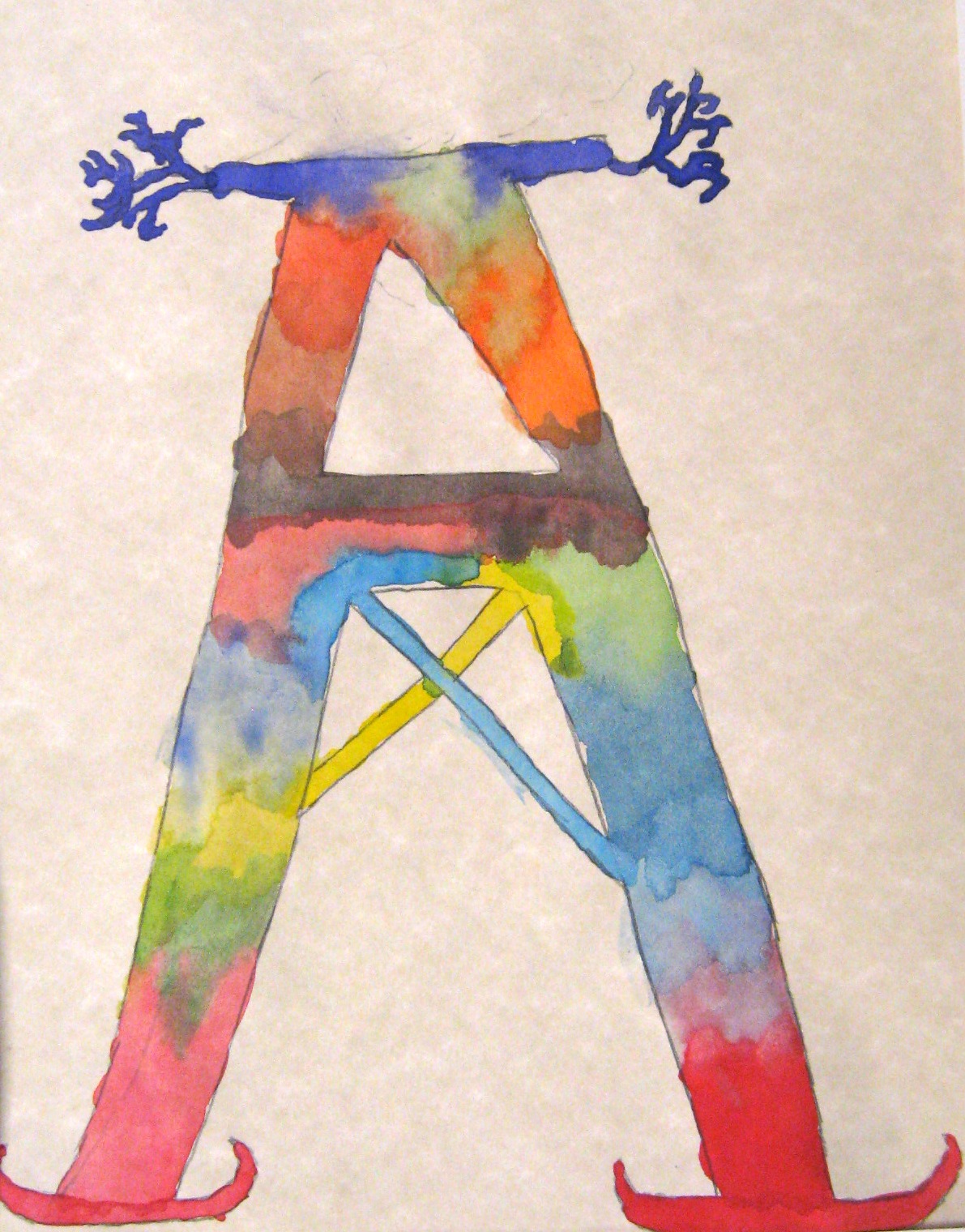 Art is Basic-- Art Teacher Blog: Illuminated Letters-- The 5th/6th grade