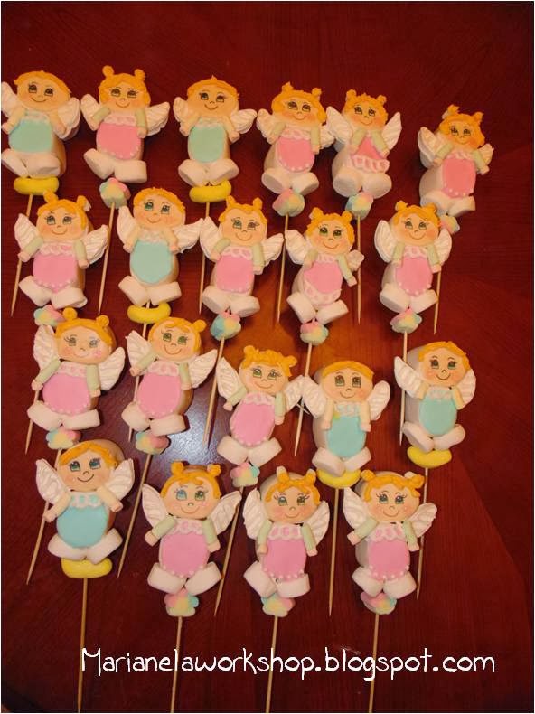 MARIANELA'S WORKSHOP: Little Angel Marshmallow- Angelitos de Bombon