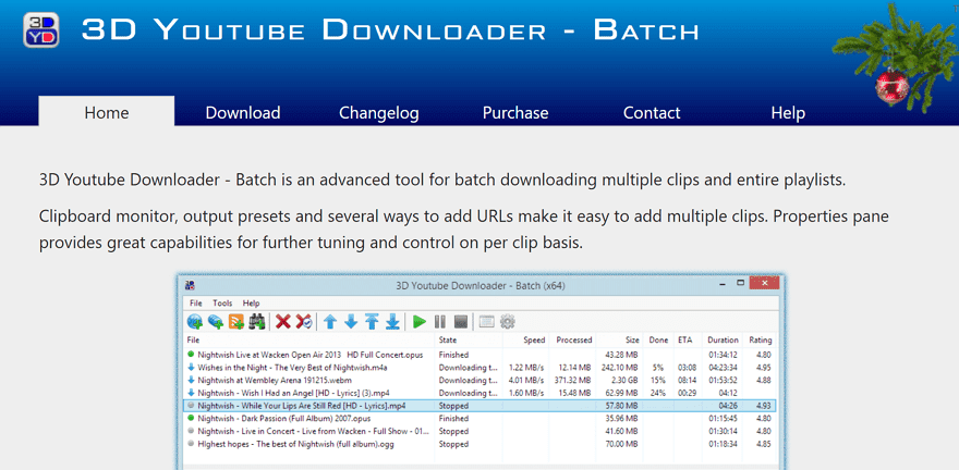 3D Youtube Downloader 下載 YouTube 4K 影片和 MP3 可轉換格式(繁體/ 2.12.17版)