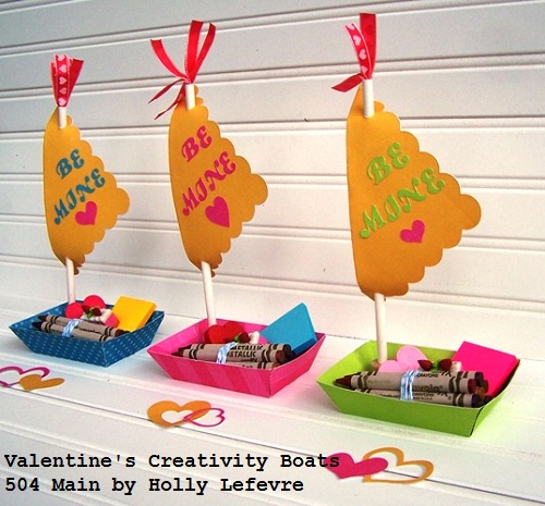 504 Main by Holly Lefevre: Valentine's Day "Creativity" Boats