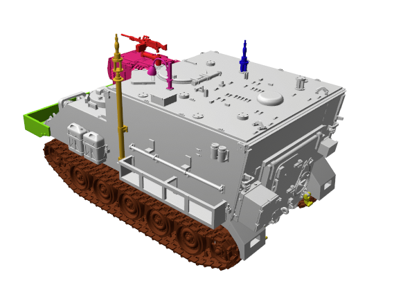 Gulumik Military Models: IDF M577 MUGAF Late 1/72 RESIN PRINTED 3D KIT ...