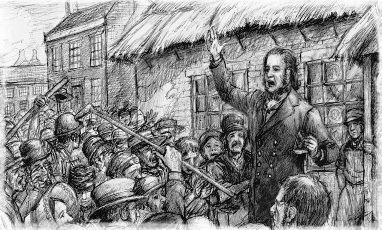 Stoke-on-Trent History: Thomas Cooper Sparks the Pottery Riots