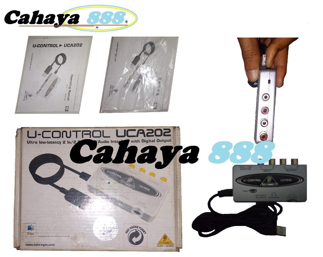 Soundcard Behringer U-control UCA 202