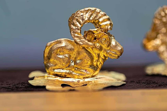 850 gold artefacts belonging to the Scythian-Saka era found in ...