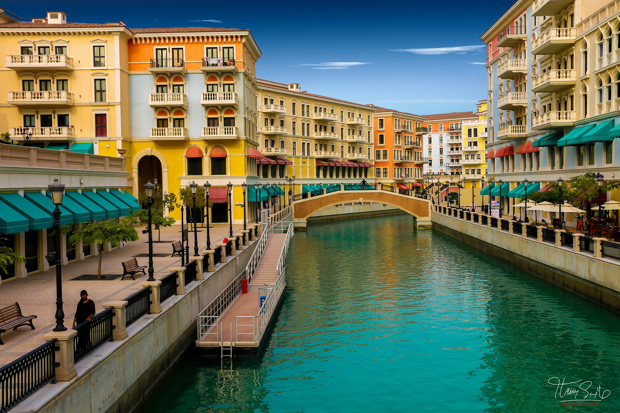 Qanat Quartier | Venetian Quarter of The Pearl Qatar - Qatar Photo ...