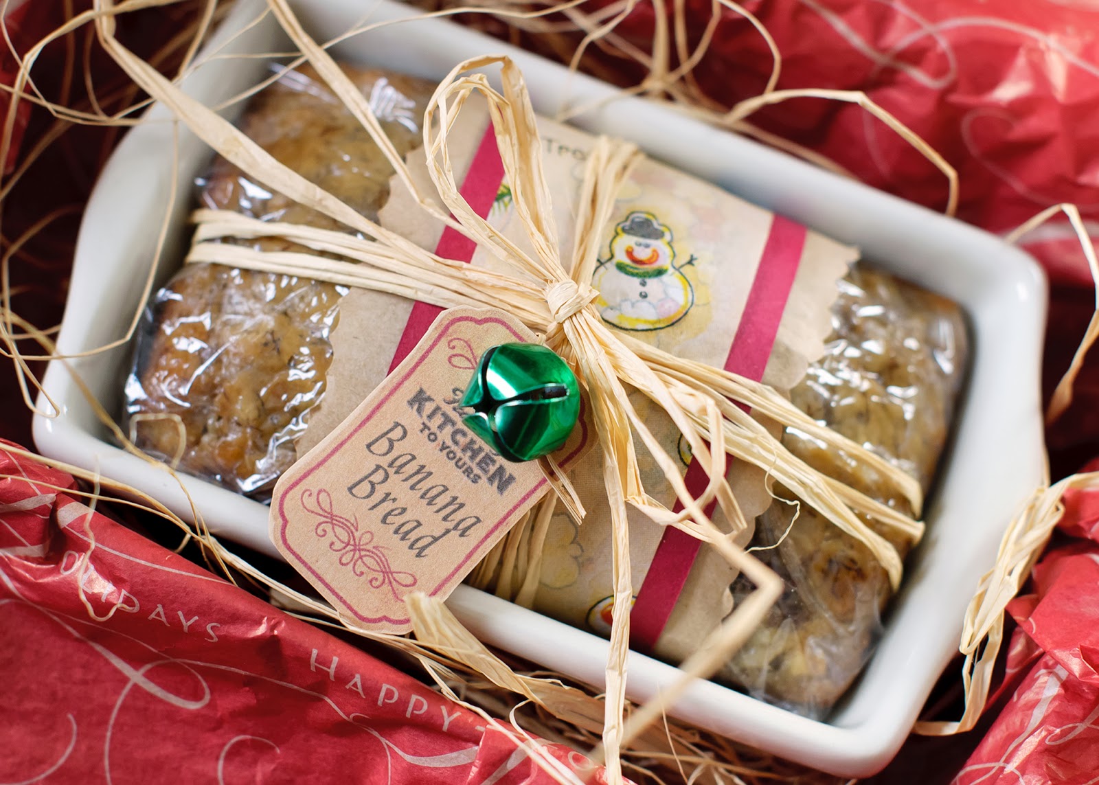 Livin' Life - One Spoonful At A Time: Banana Bread Food Gifts