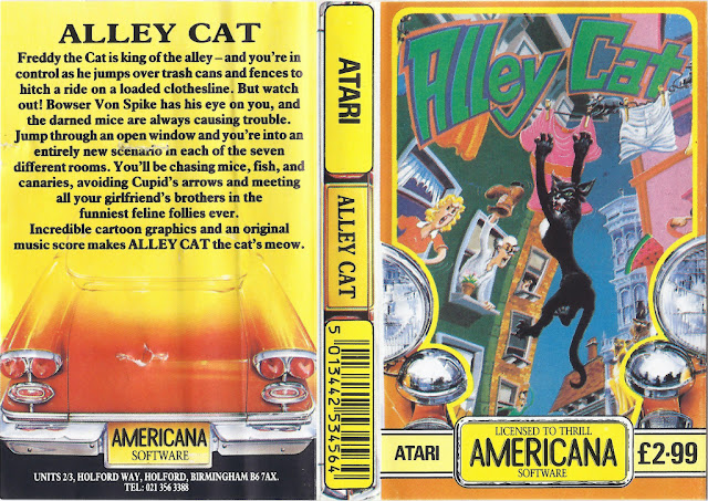 Indie Retro News: Alley Cat - A very classic game reviewed by DarkwyndPT