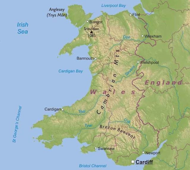 MAPS OF WALES