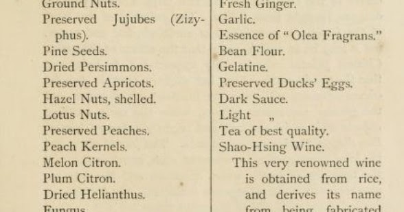 The first Chinese restaurant menu in Britain: Menus That Made History